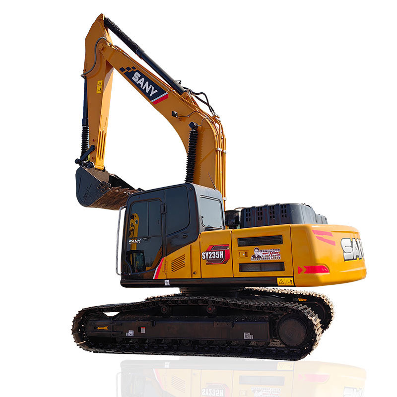 Hydraulic Used SANY SY235 Excavator 129kw Rated Power Middle Size ...
