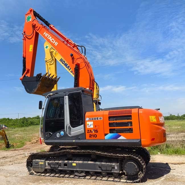 Used HItachi Excavator ZX210-3 20tons Heavy Equipment Original Middle ...