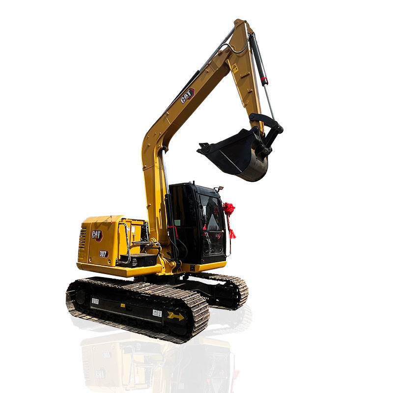 Used Cat307E2 Excavator Cat C2.6 DI Turbo Engine Secondhand Mini Excavator